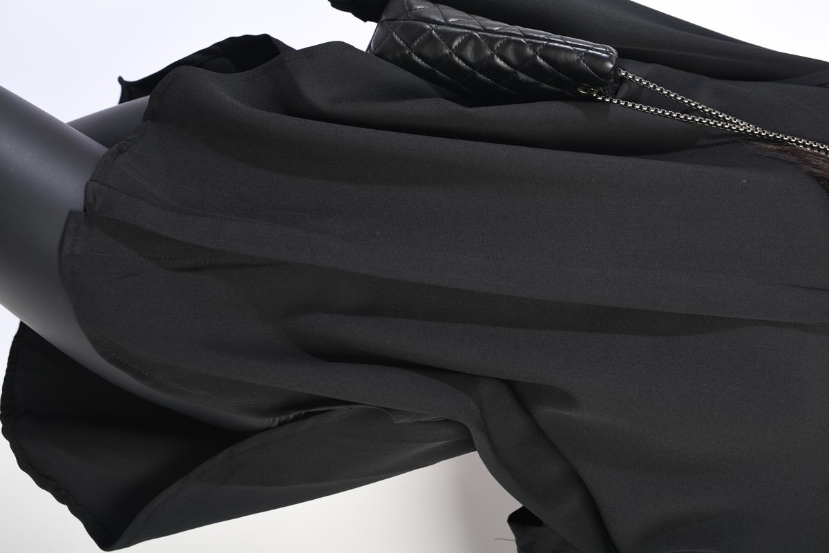 Black Isabella Button Up Oversized Long Back Shirt Dress | ikrush