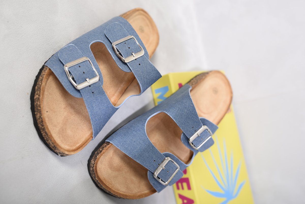 Jeans Rachel Double Strap Sandals | ikrush